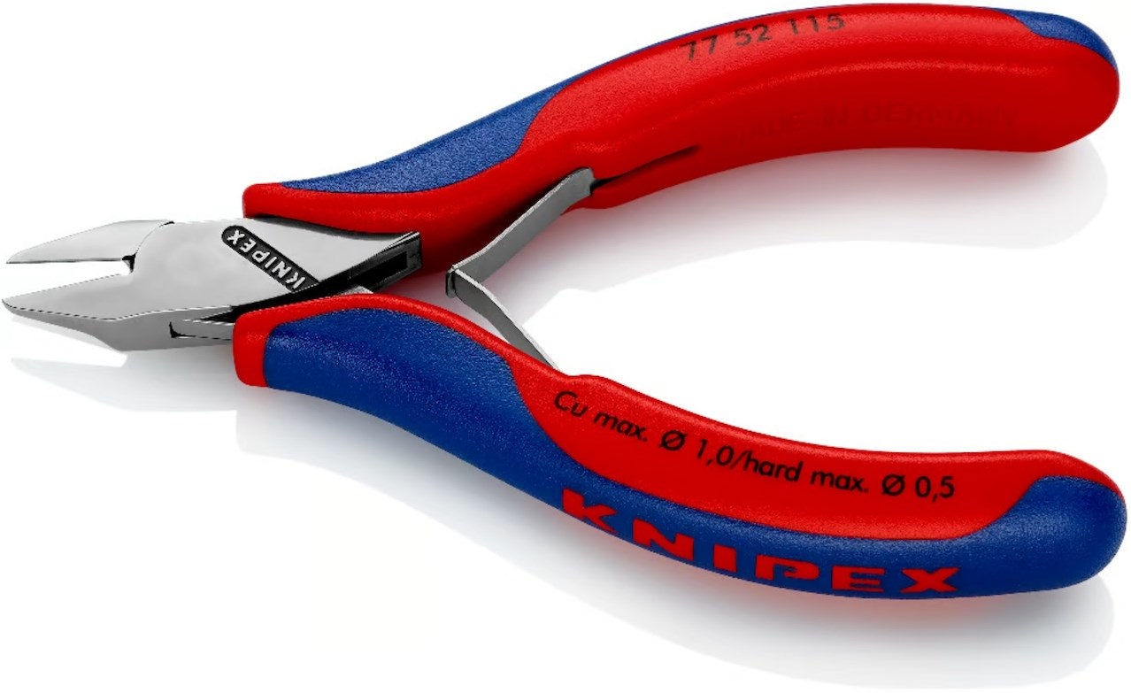 KNIPEX 7752-115mm Elektronica-zijkniptang-2