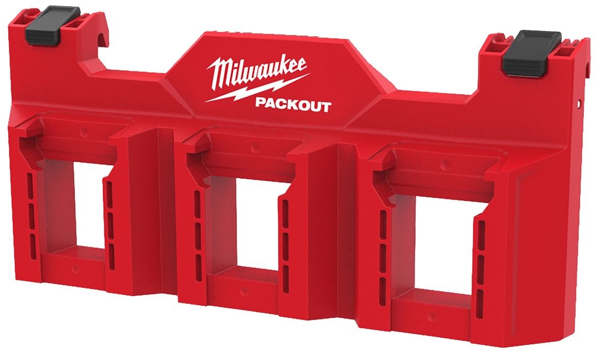 Milwaukee PACKOUT zijmontage M18 accu rek