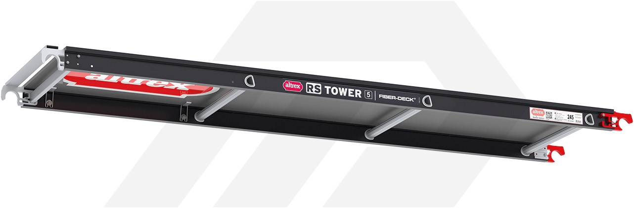 Altrex RS TOWER 5 Platform 245x75cm Fiber-Deck Met Luik | Dunnink Zwolle