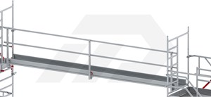 Altrex Stage Loopbrug 6 Mtr Met Enkele Leuning | Dunnink Zwolle