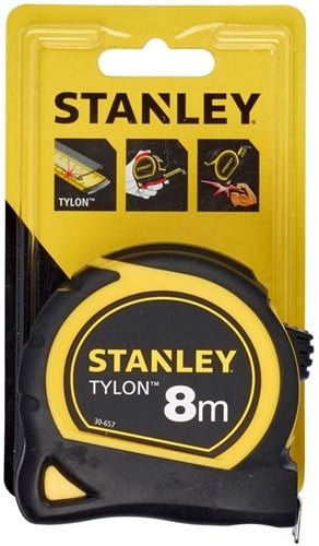 Stanley Rolbandmaat Tylon 8m-25mm | Dunnink Zwolle