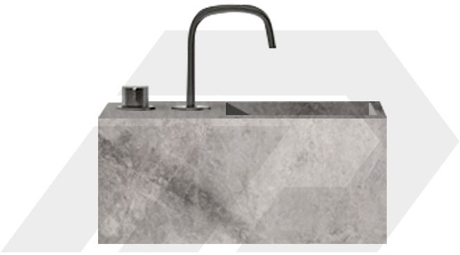 Cocoon Piet Boon MICRO BASIN 46 Micro Wastafel Griggio Amsterdam