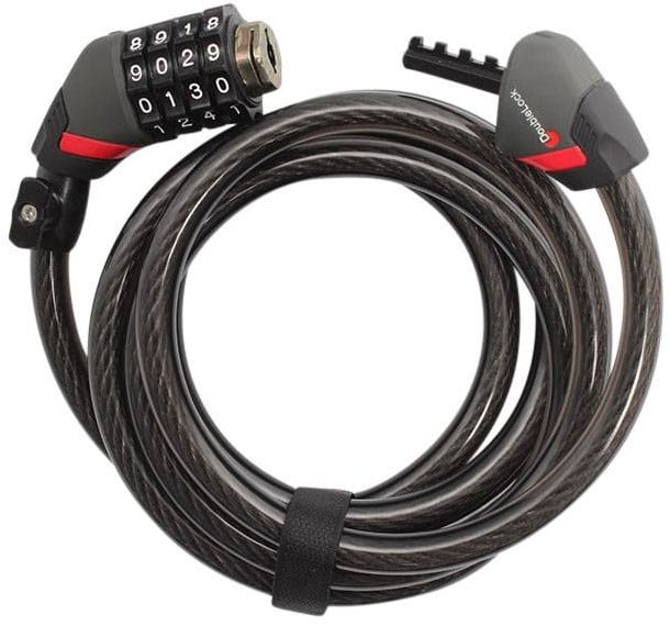 Double Lock Cable Combo 240cmx12mm Cijferslot | Dunnink Zwolle
