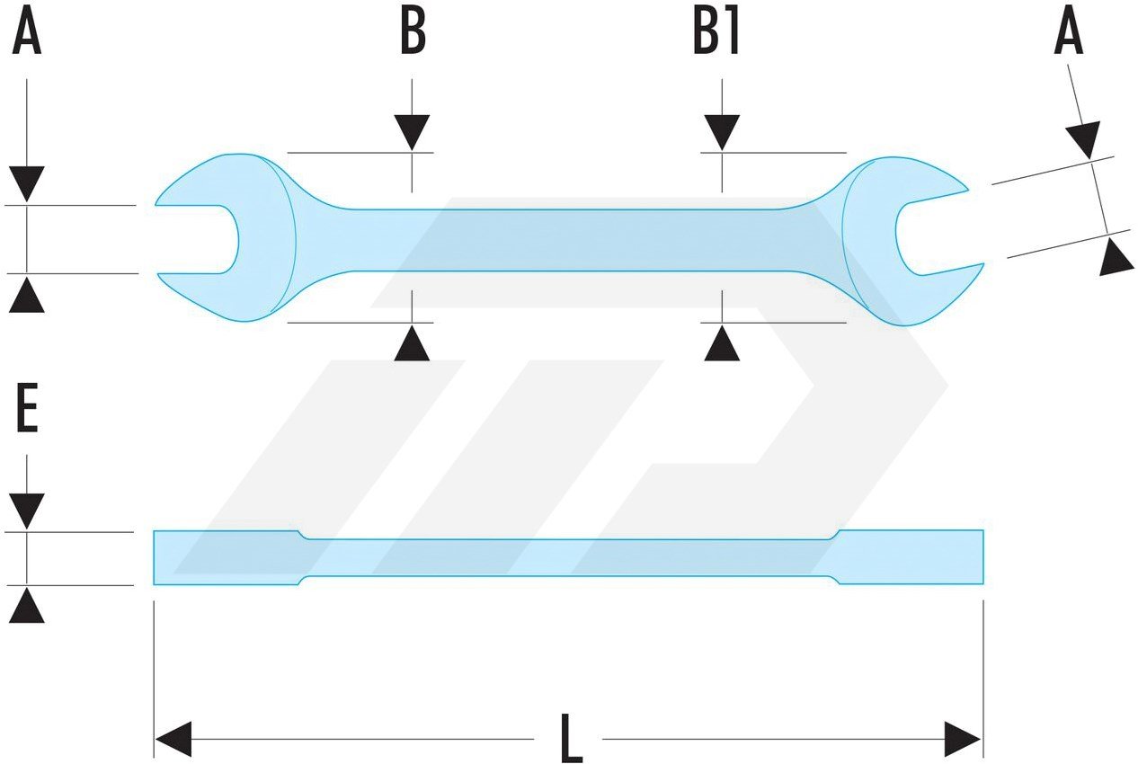 Facom 44.34X36 Steeksleutel 34x36mm | Dunnink Zwolle