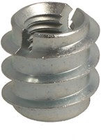 Inschroefmoer M8x14mm Staal Blank (100) | Dunnink Zwolle