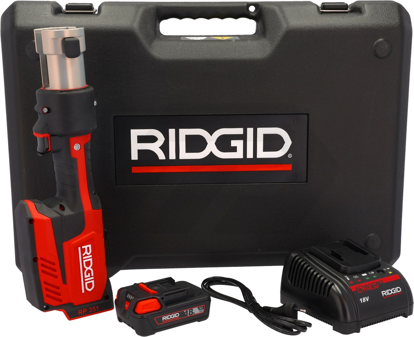 Ridgid RP 351-B 18V Radiaalperstang (1x2,5 Ah) | Dunnink Zwolle