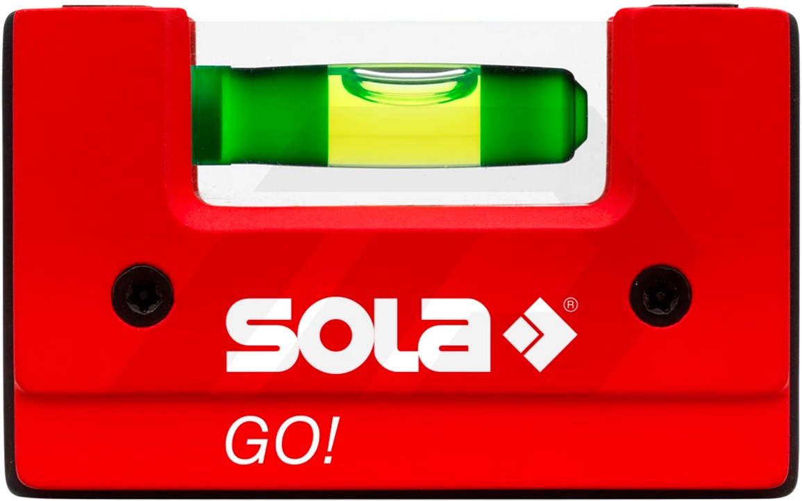 Sola Go! Mini Waterpas Rood (1 stuks) | Dunnink Zwolle