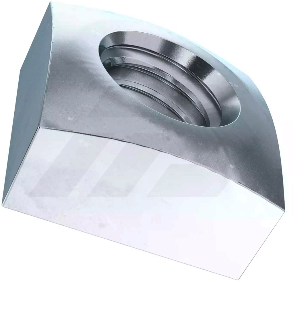 Vierkante Moer M6 Verzinkt DIN 557